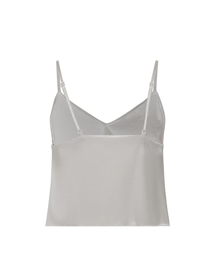 NOCTURNE Women's Embroidered Crop Top - Macy's NOCTURNE Women's Embroidered Crop Top - Macy's