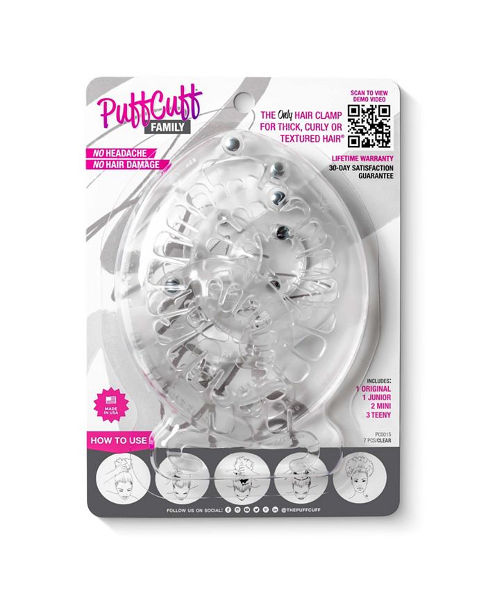 PuffCuff Family Pack - Orig, Junior, Mini, Micro and Teeny - For Thick ...