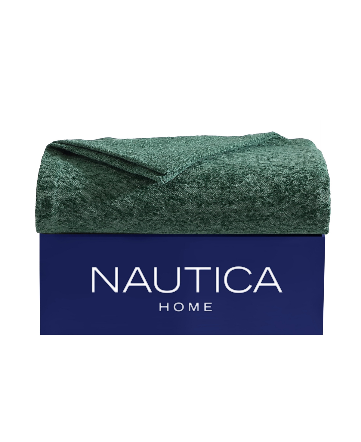 Click here for Nautica Ripple Cove Cotton Reversible Blanket  Twi... prices