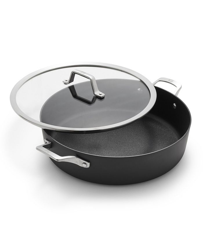 Calphalon Premier Hard-Anodized Nonstick 7 Quart Sauteuse with Lid - Macy's