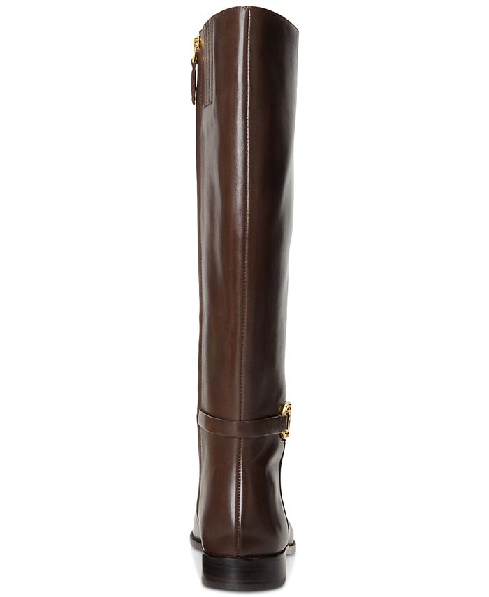 Lauren Ralph Lauren Women's Bridgette Buckled Riding Boots - Macy's