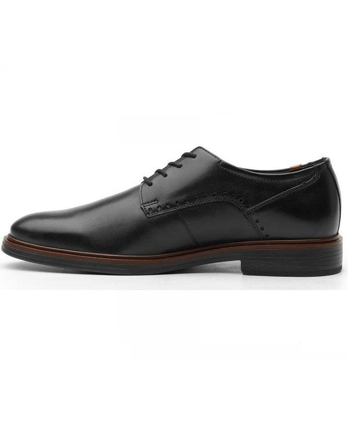 Flexi Men's Men s Black Leather Oxfords By - Macy's