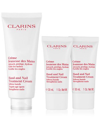 Clarins 3-Pc. Hand & Nail Treatment Cream Set - Macy's