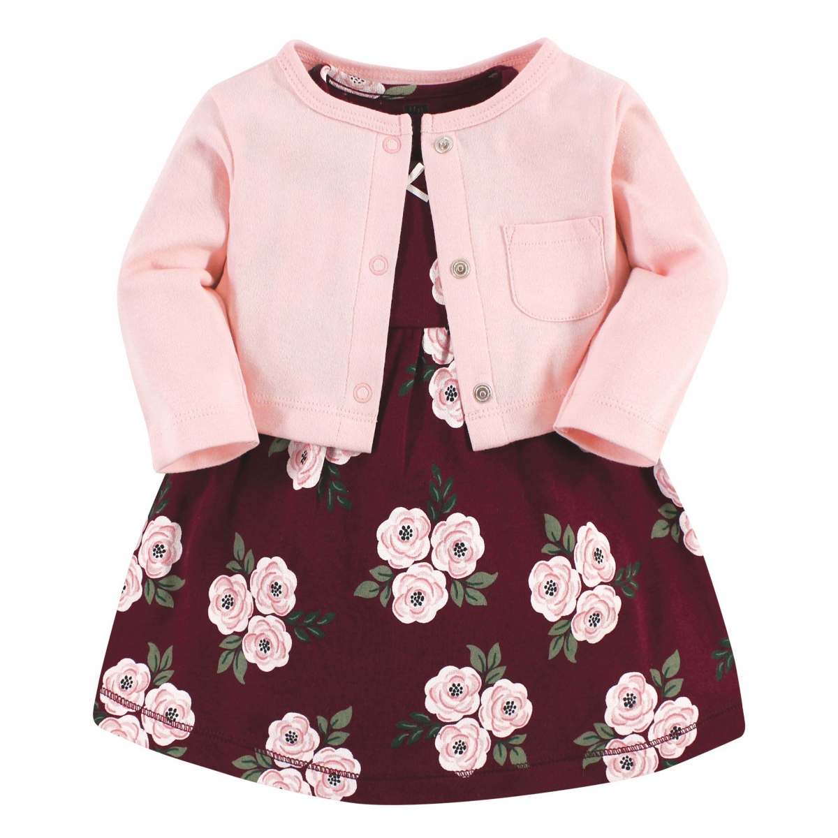 Click here for Hudson Baby Baby Girls Hudson Essential Cotton Dre... prices