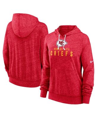 Women's Nike Red Kansas City Chiefs Gym Vintage-Like Lightweight Hooded ...