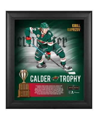 Kirill Kaprizov Minnesota Wild Framed 15" x 17" 2021 Calder Trophy ...
