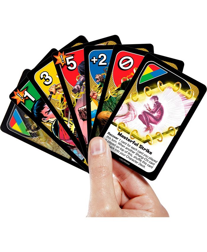 Mattel UNO Ultimate Marvel Add-On Packs 59 Piece with Collectible ...