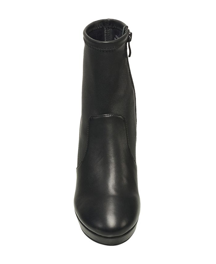 French Connection Women's Lane Platform Leather Booties - Macy's