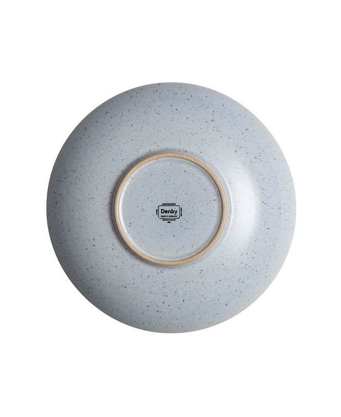 Denby Studio Blue Pebble Medium Ridged Bowl - Macy's