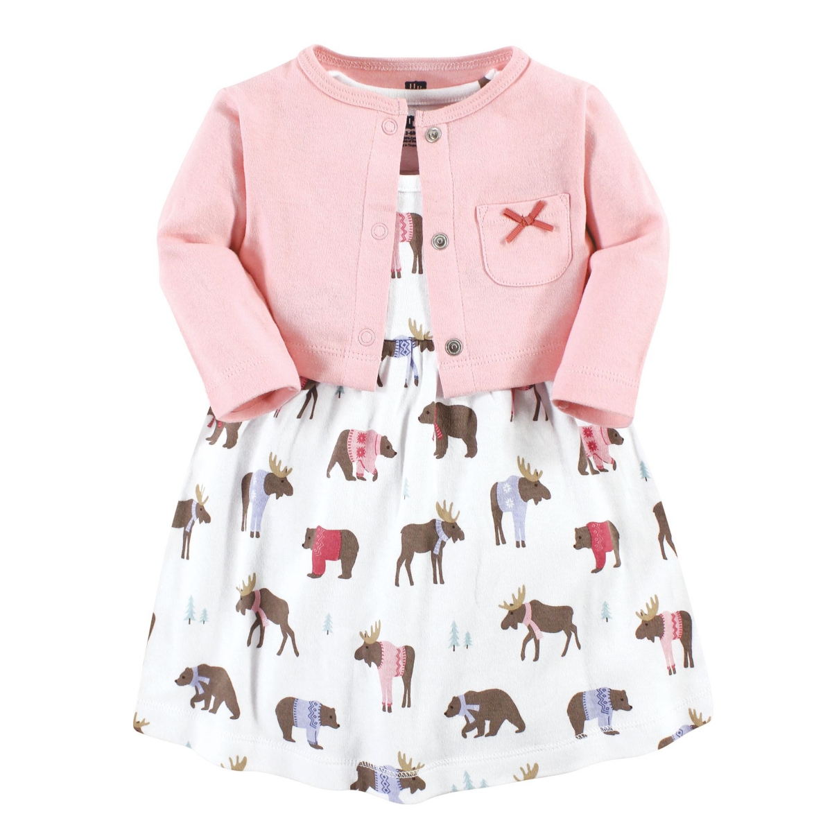 Click here for Hudson Baby Baby Girls Hudson Comfortable Cotton D... prices
