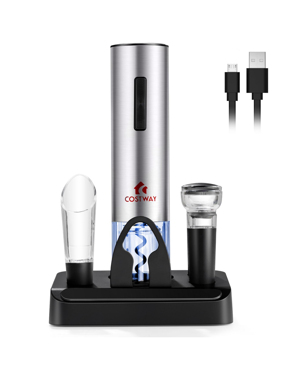 Click here for 6 in 1Electric Wine Bottle Opener Set Rechargeable... prices