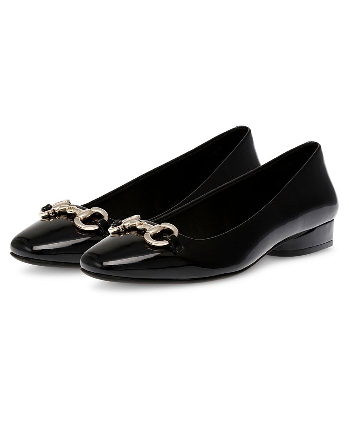 Anne Klein Women's Cora Tailored Ballet Flats - Macy's