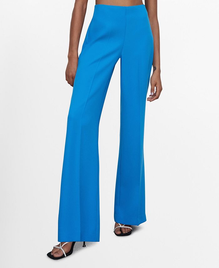 MANGO Women's Flared Pant Suit - Macy's