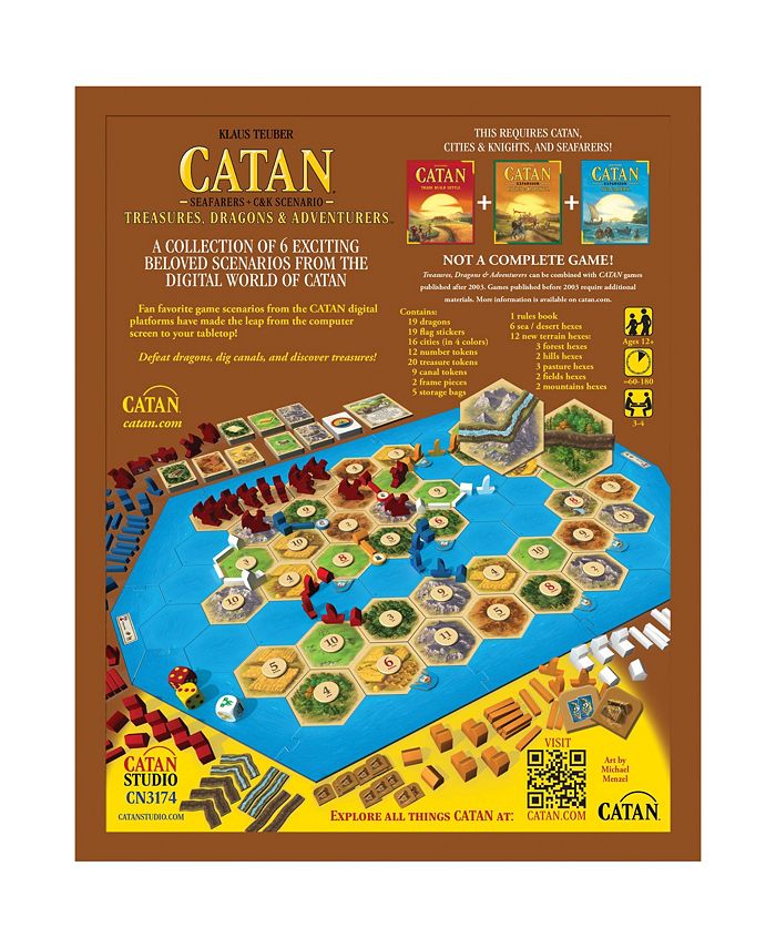 Asmodee North America, Inc. Catan Studios Catan Treasures, Dragons ...