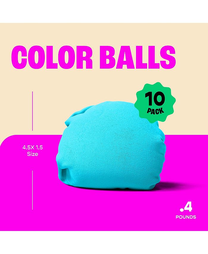 Chameleon Colors Bachelor Party Color Powder Kit, 5 Blue and 5 Black ...