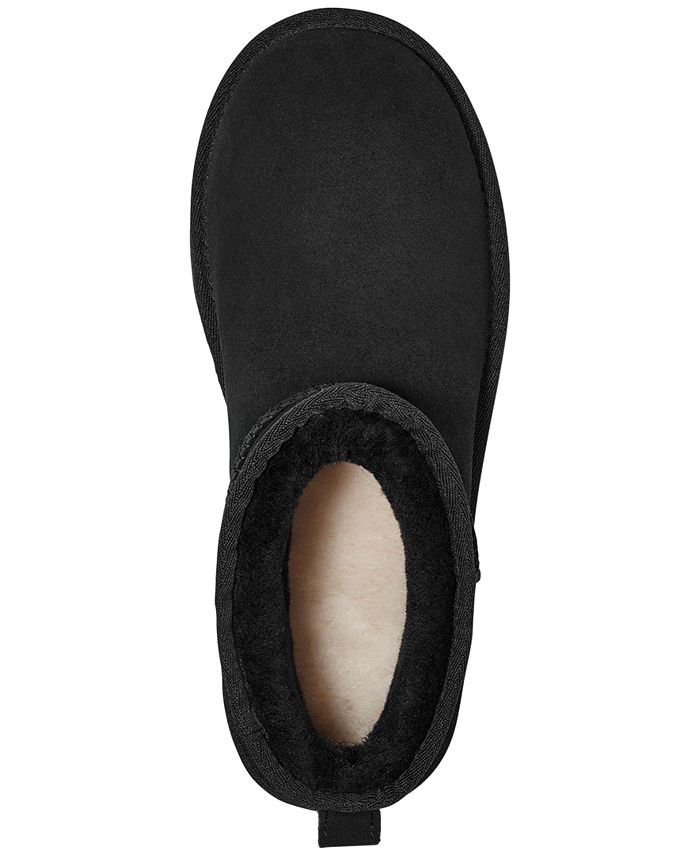 UGG® Women's Classic Ultra Mini Platform Booties - Macy's