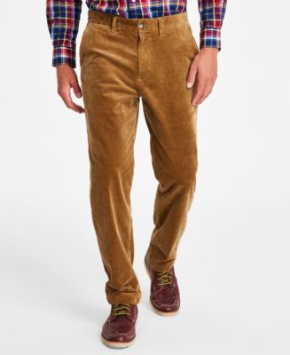 Nautica Men's Regular-Fit Stretch Corduroy Pants - Macy's