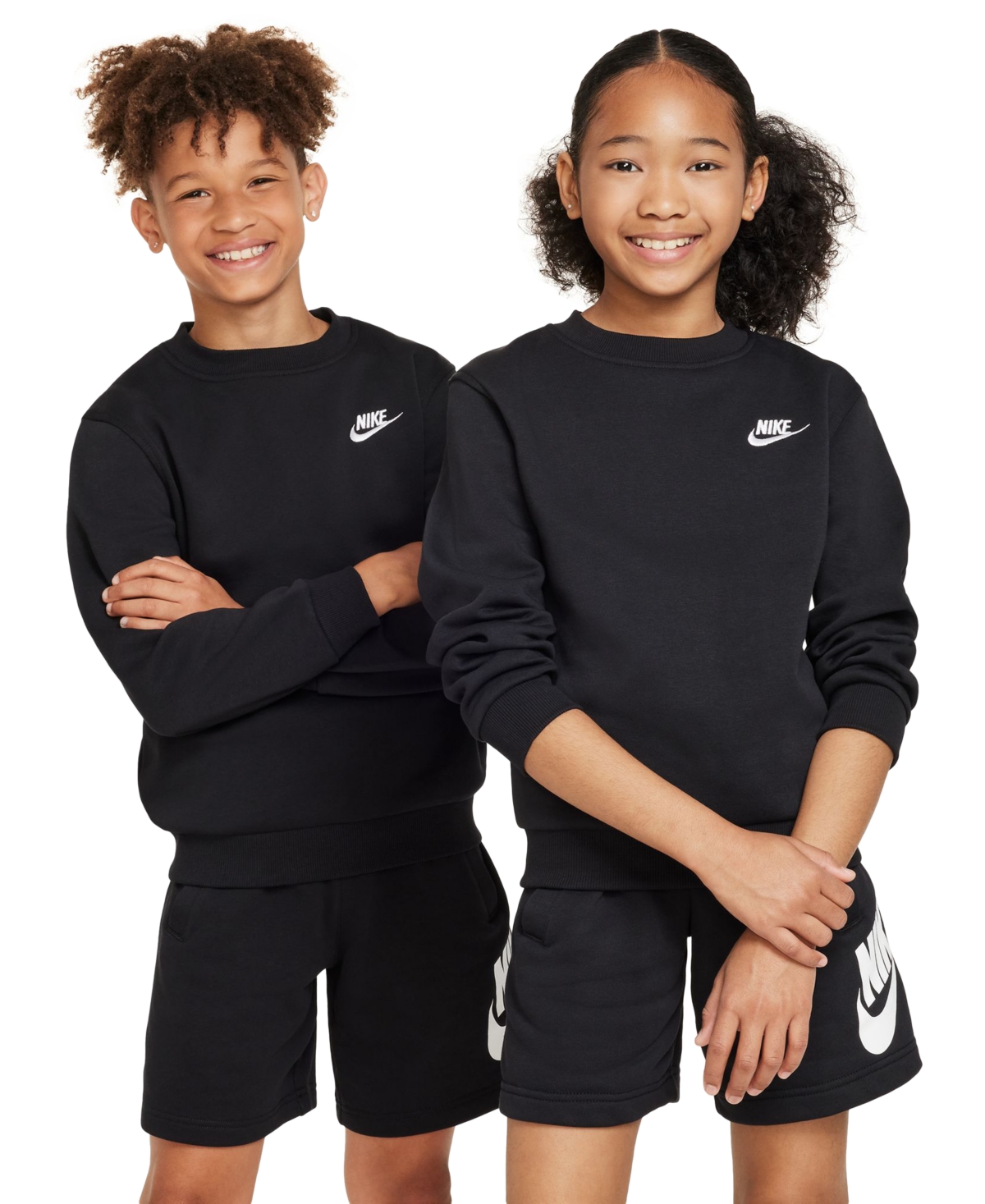 Click here for Nike Big Kids Sportswear Club Fleece Classic-Fit S... prices