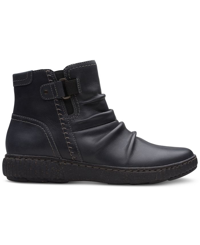 Clarks Women's Caroline Orchid Ruched Booties - Macy's