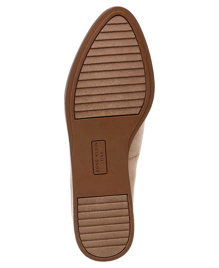 Anne Klein Women's Saige Elastic Strap Flats - Macy's