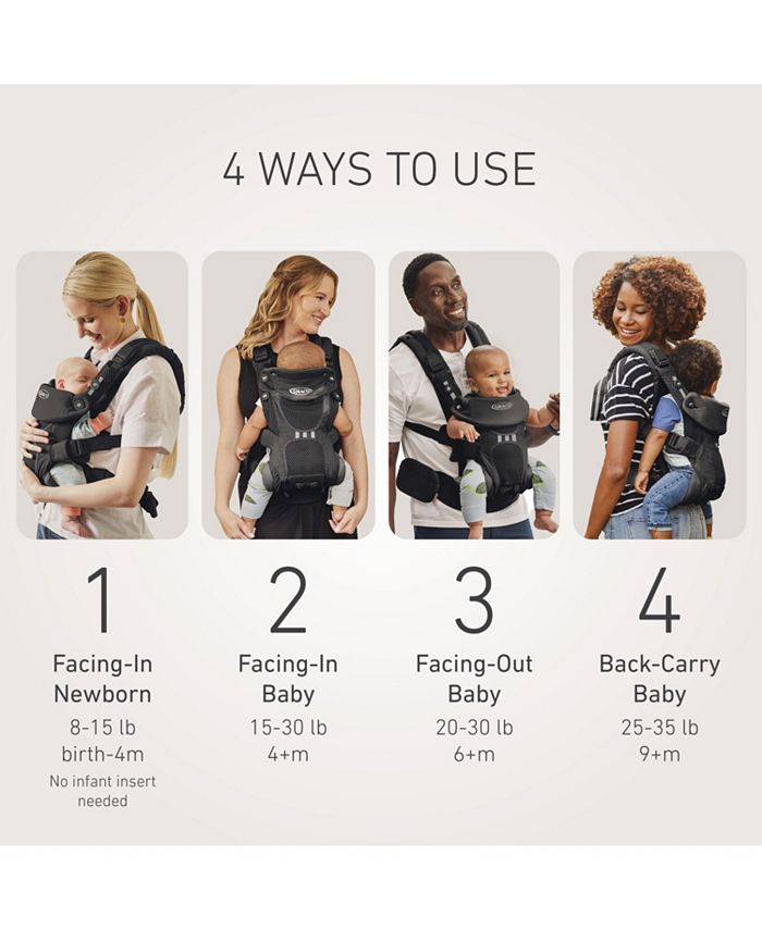 Graco Premier Cradle Me 4-in-1 Baby Carrier - Macy's