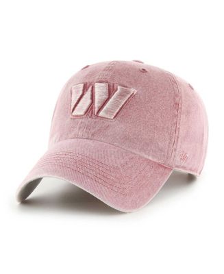 Women's '47 Brand Pink Washington Commanders Mist Clean Up Adjustable ...