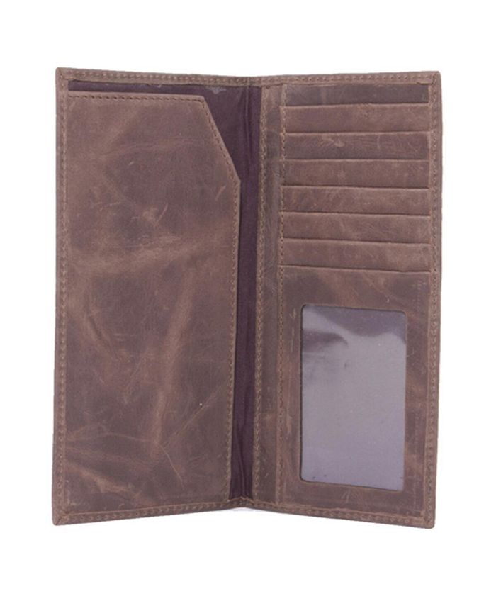 Eagles Wings Men's Tennessee Volunteers Leather Secretary Wallet with ...