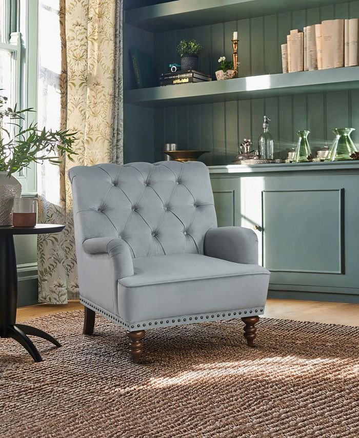 Homelegance White Label Mara 36" Accent Chair - Macy's