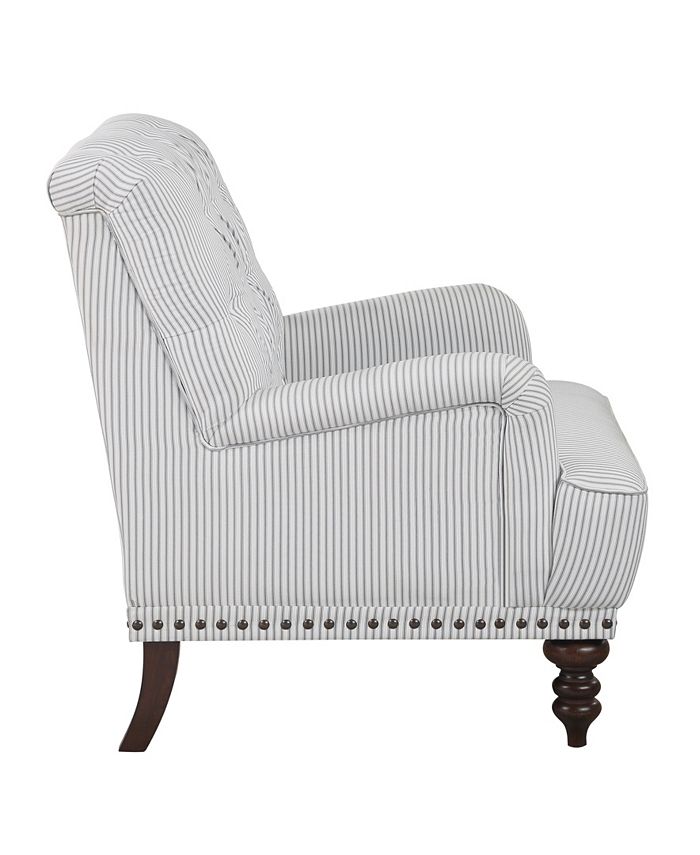Homelegance White Label Mara 36" Accent Chair - Macy's