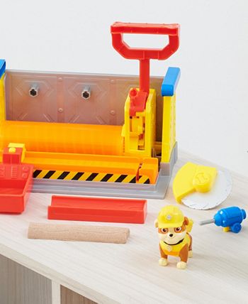 Rubble & Crew Rubble's Workshop Playset, Construction Toys with Kinetic ...