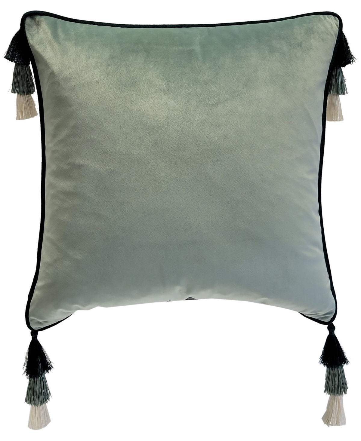 Click here for Edie@Home Velvet Reversible Tassel Decorative Pill... prices