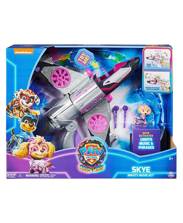 Paw Patrol The Mighty Movie, Converting Rescue Jet with Skye Mighty ...