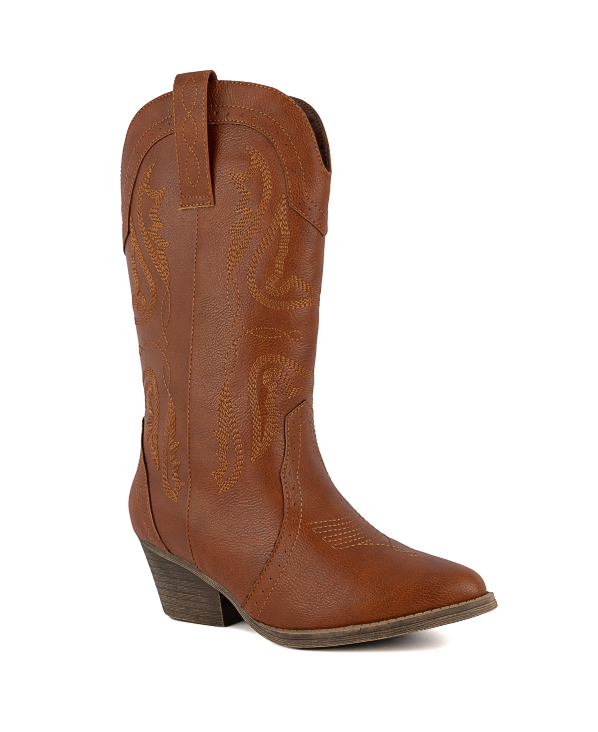 Click here for Sugar Womens Tammy Western Boots - Cognac prices