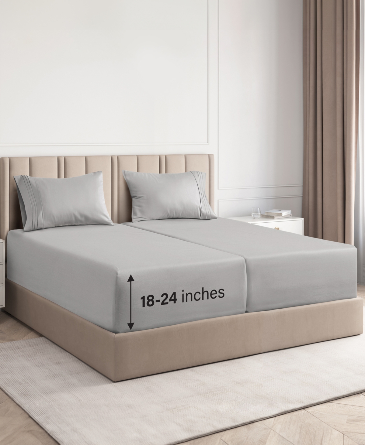 Click here for 5 Piece Extra Deep Pocket Microfiber Sheet Set - S... prices