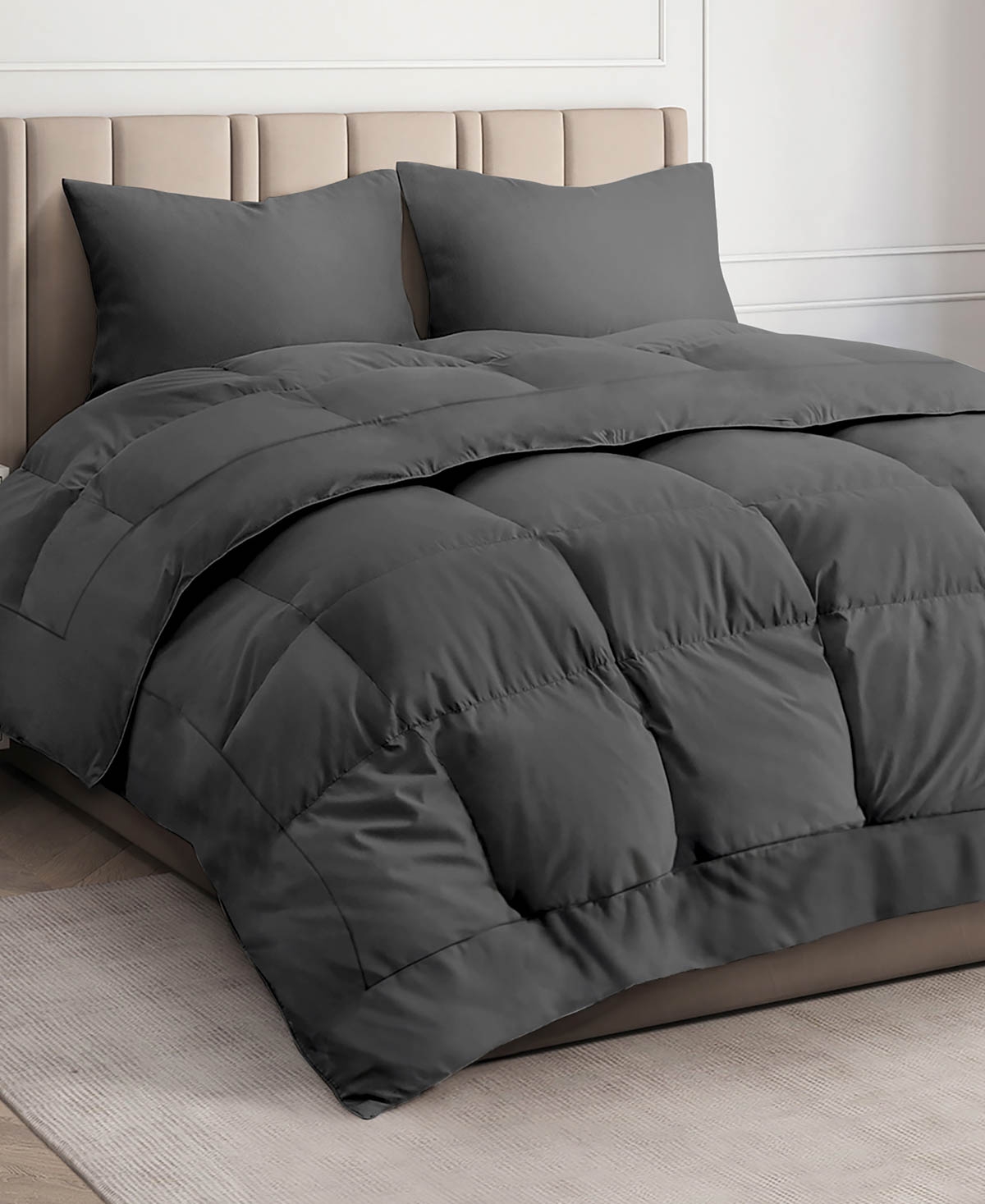 Click here for Premium Down Alternative Comforter - King - Dark g... prices