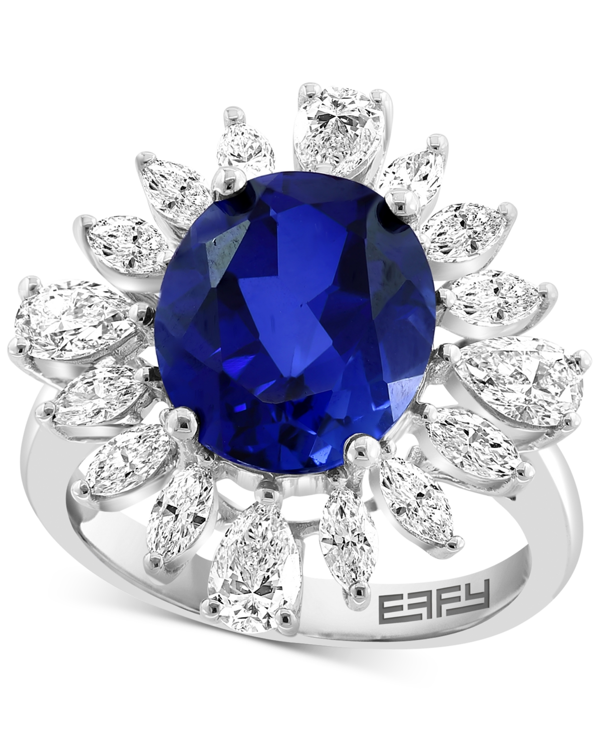 Click here for Effy Lab Grown Sapphire (4-1/2 ct. t.w.) & Lab Gro... prices
