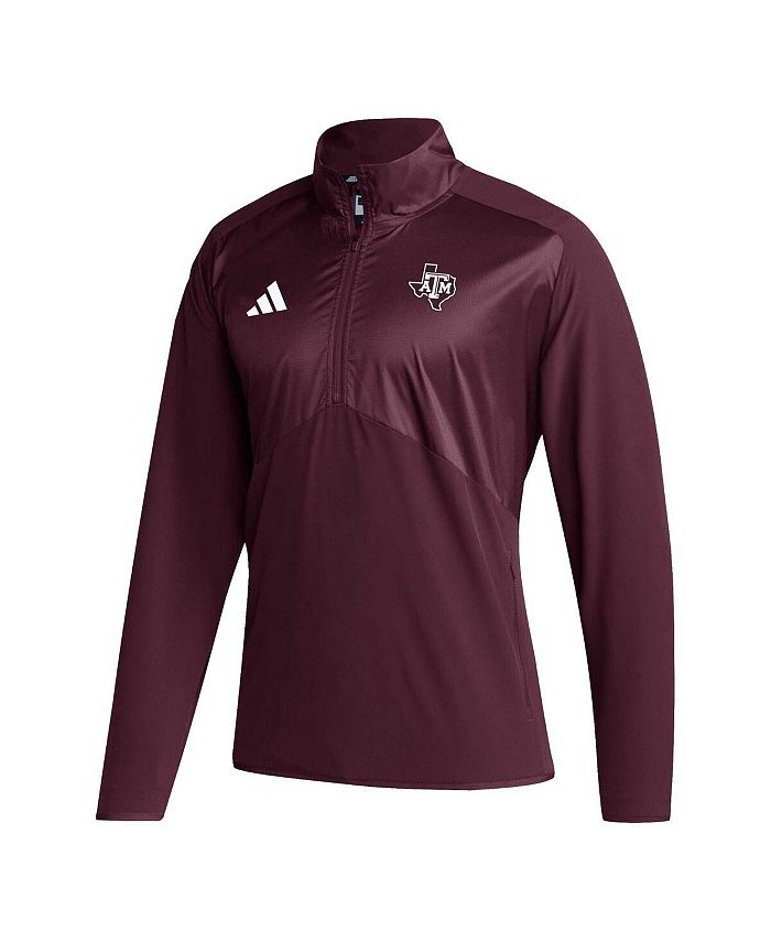 adidas Men's Maroon Texas A&M Aggies Sideline AEROREADY Raglan Sleeve ...