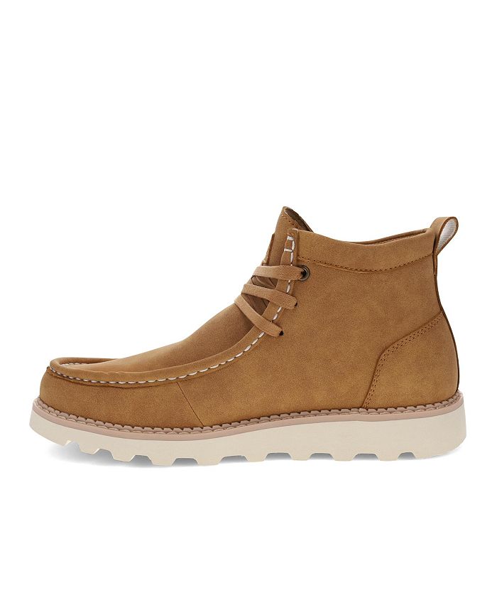 Levi's Men's Joshua Faux Leather Lace-Up Boots - Macy's