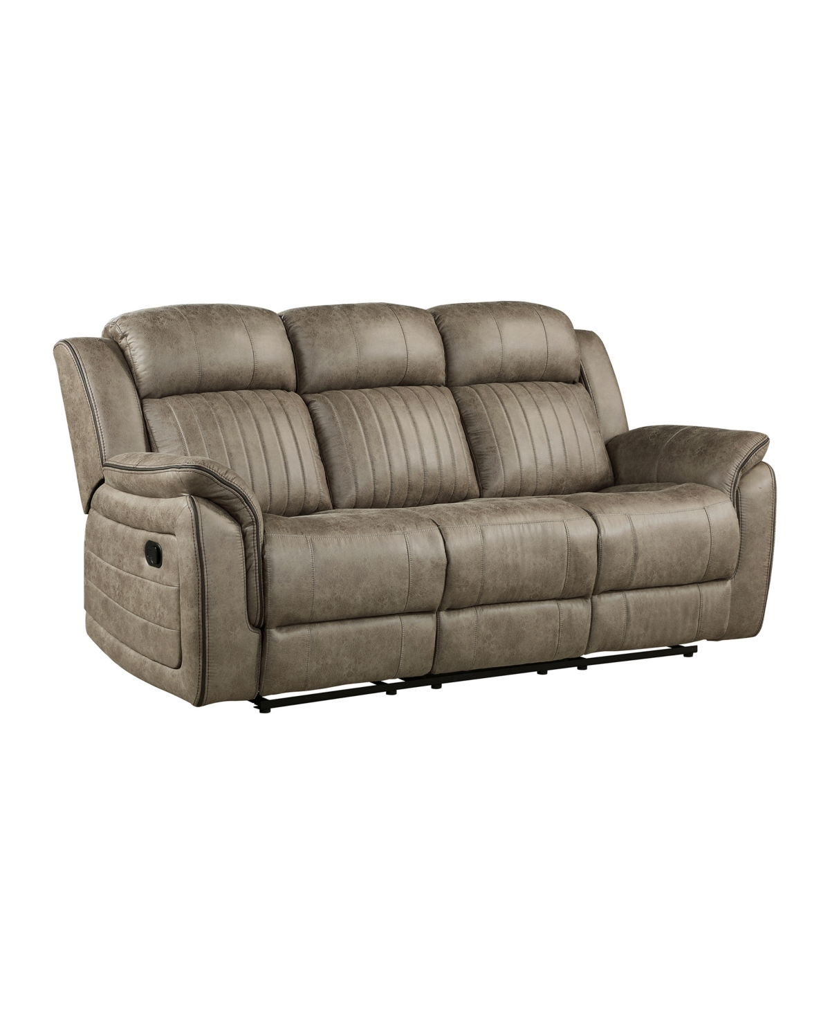 Click here for White Label Lola 84 Double reclining sofa - Sandy... prices