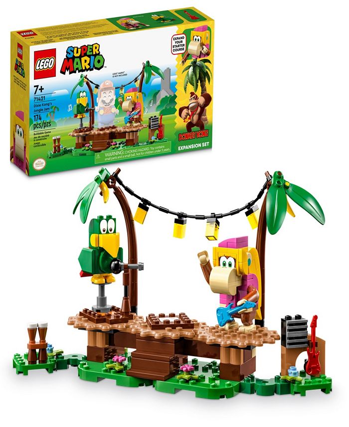 LEGO® Super Mario 71421nDixie Kong's Jungle Jam Expansion Toy Building ...