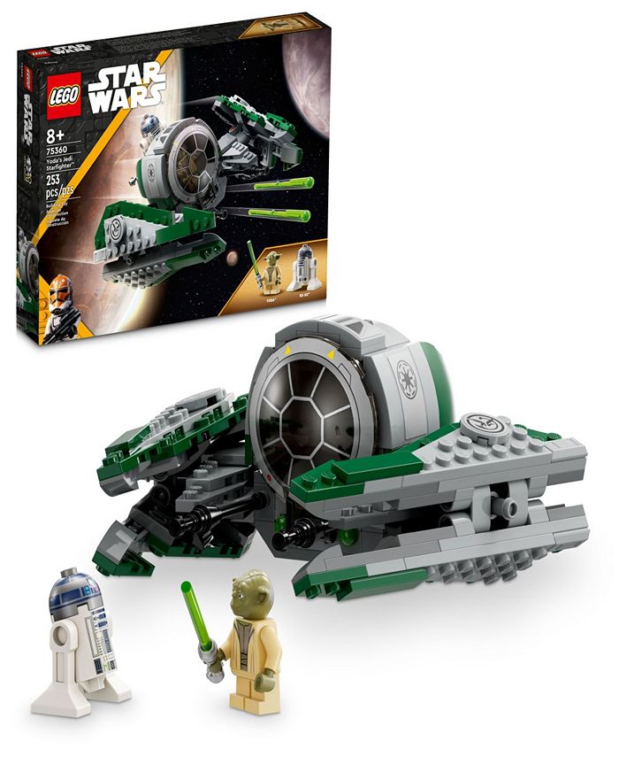 LEGO® Star Wars 75360 Yoda's Jedi Starfighter Toy Building Set - Macy's