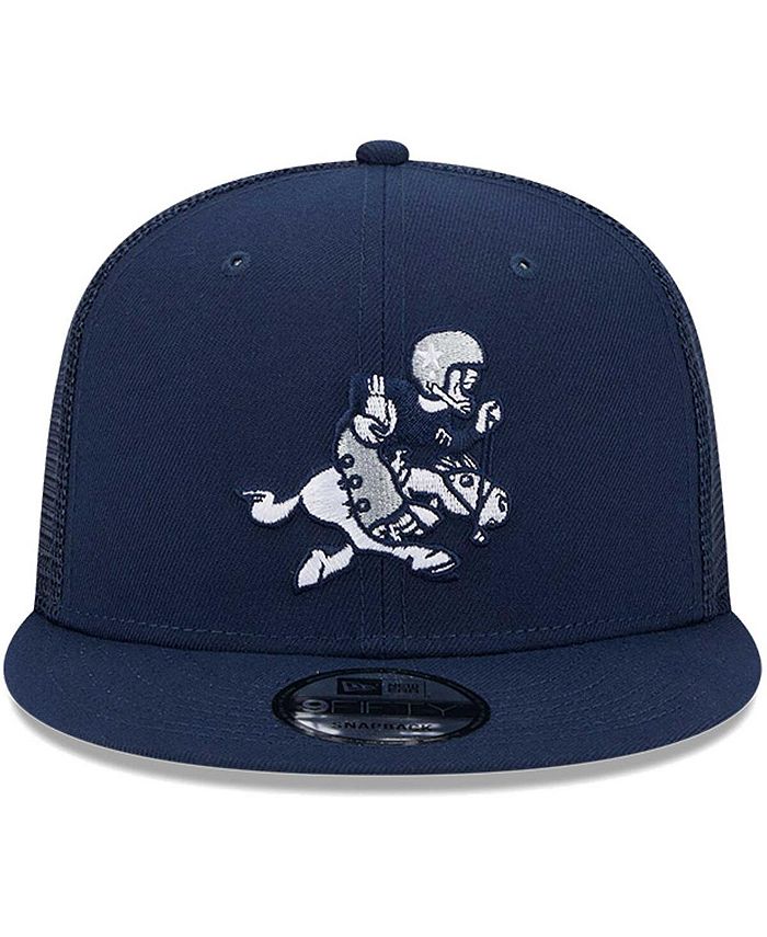New Era Men's Navy Dallas Cowboys Retro Joe Main Trucker 9FIFTY ...