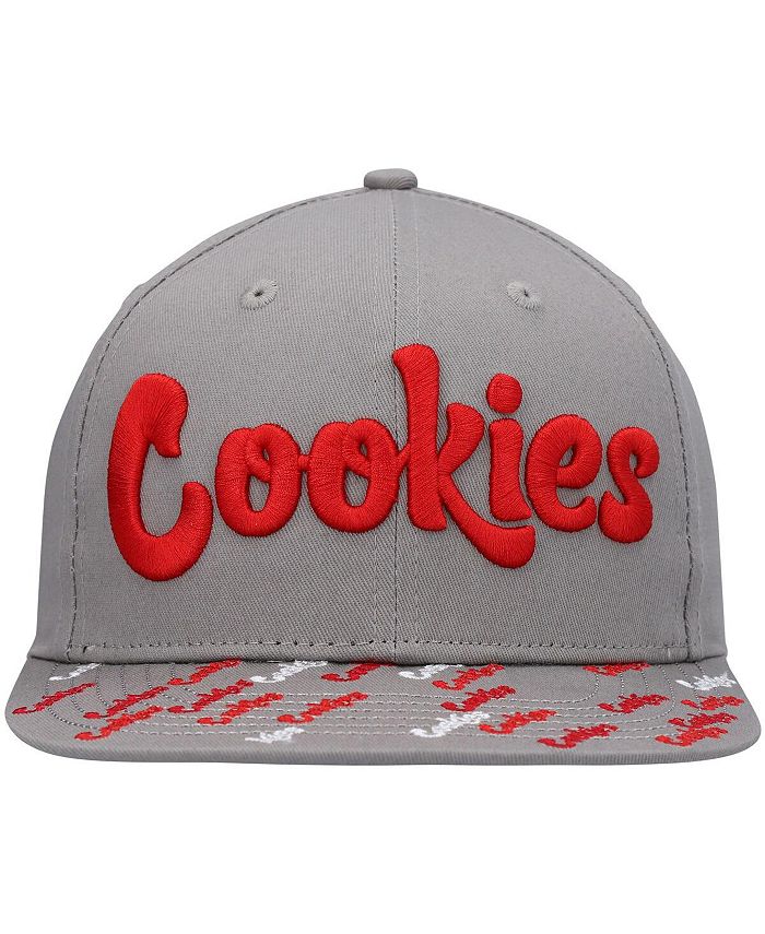 Cookies Men's Gray Triple Beam Snapback Hat - Macy's