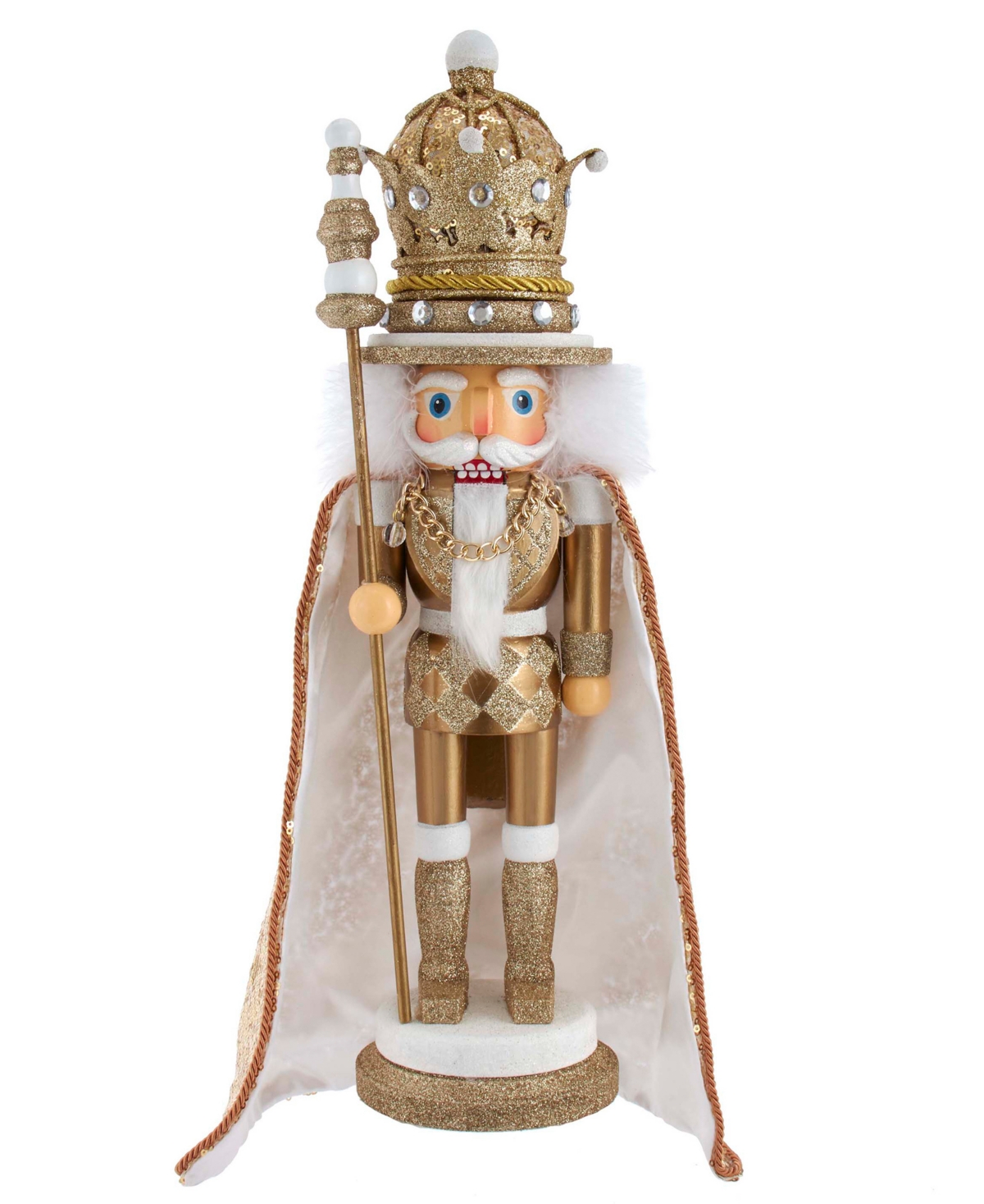 Click here for Kurt Adler 17.5 Hollywood King Nutcracker - Gold prices