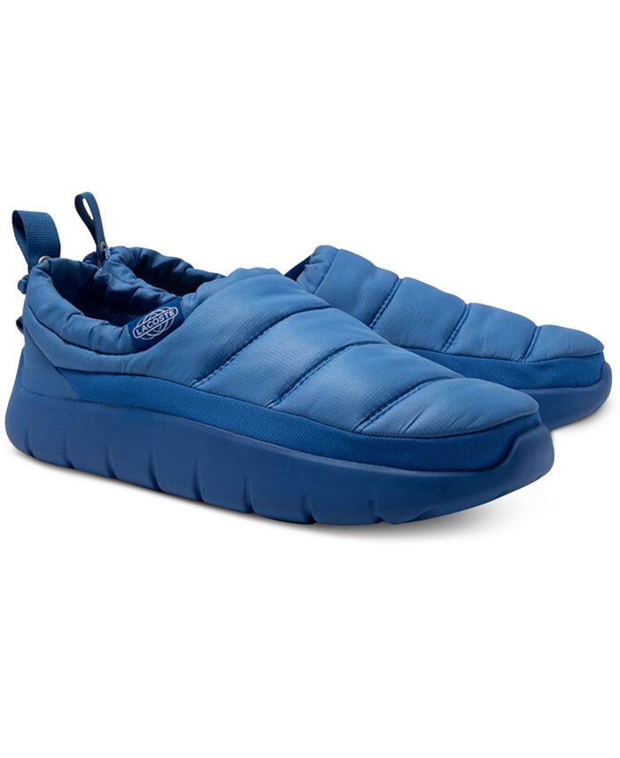 Lacoste Men's Serve Puffer Slippers - Macy's