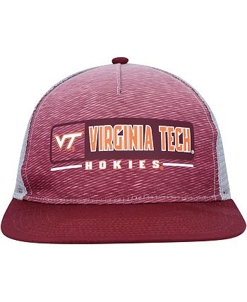 Colosseum Men's Maroon, Gray Virginia Tech Hokies Snapback Hat - Macy's