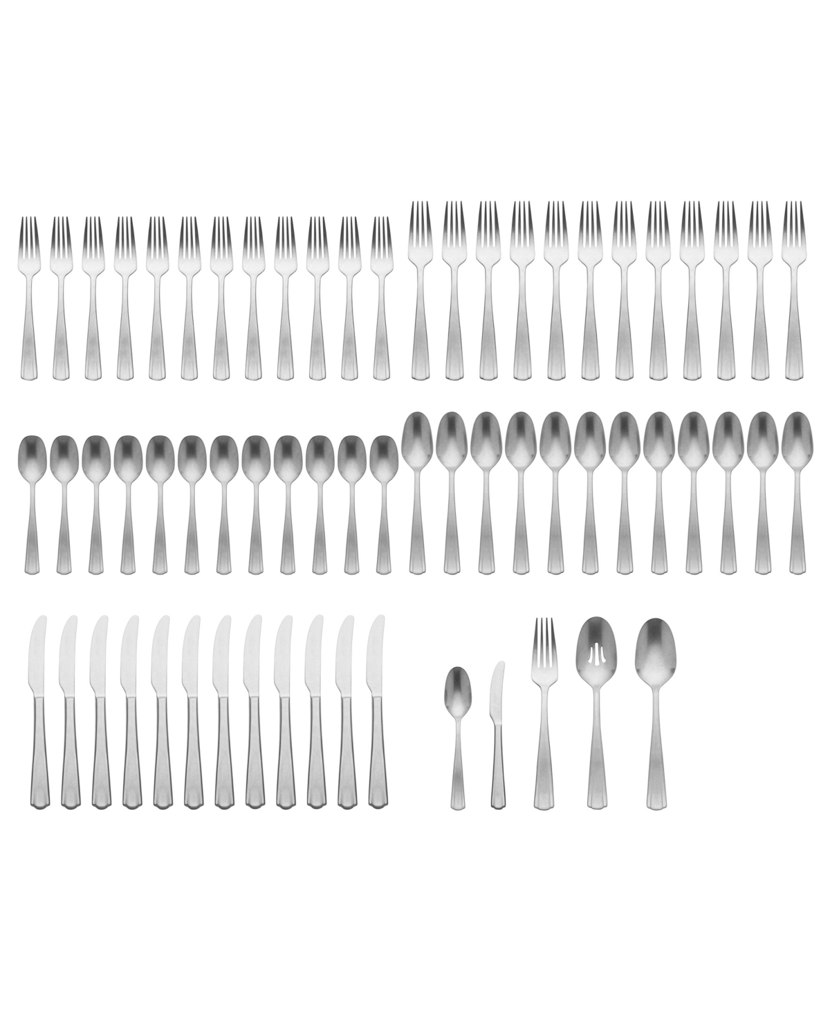 Click here for Lenox French Perle Scallop 65 Piece Flatware Set -... prices
