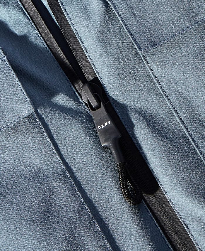 DKNY Men's Hooded Zip-Front Two-Pocket Jacket - Macy's