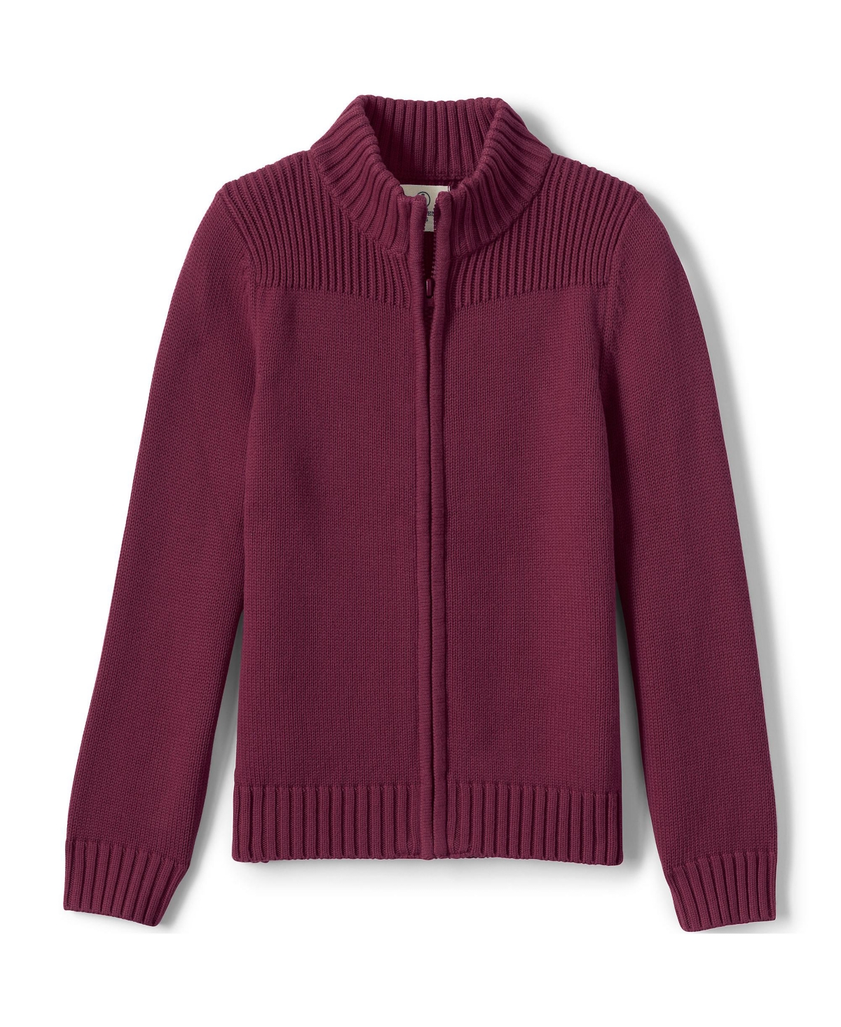 Click here for Lands End Boys School Uniform Cotton Modal Zip Fro... prices
