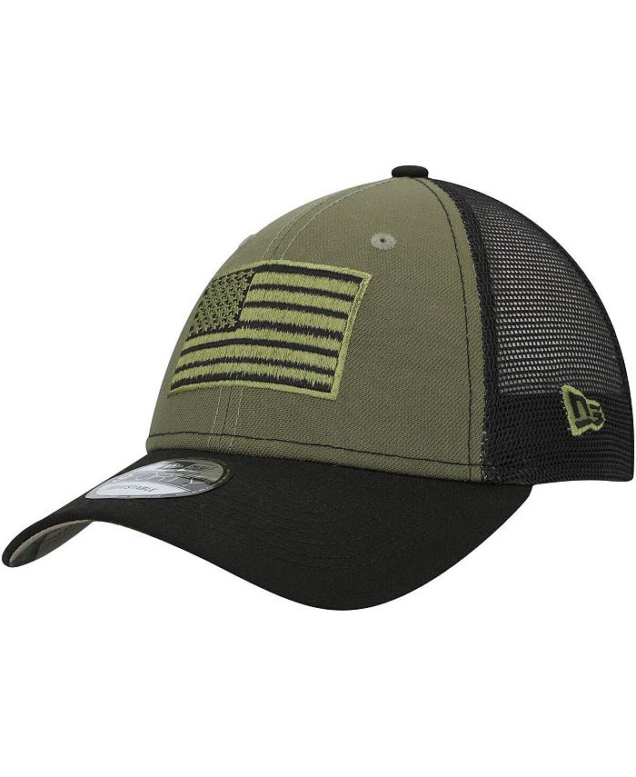 New Era Men's Olive, Black Kyle Busch Military-Inspired Appreciation ...